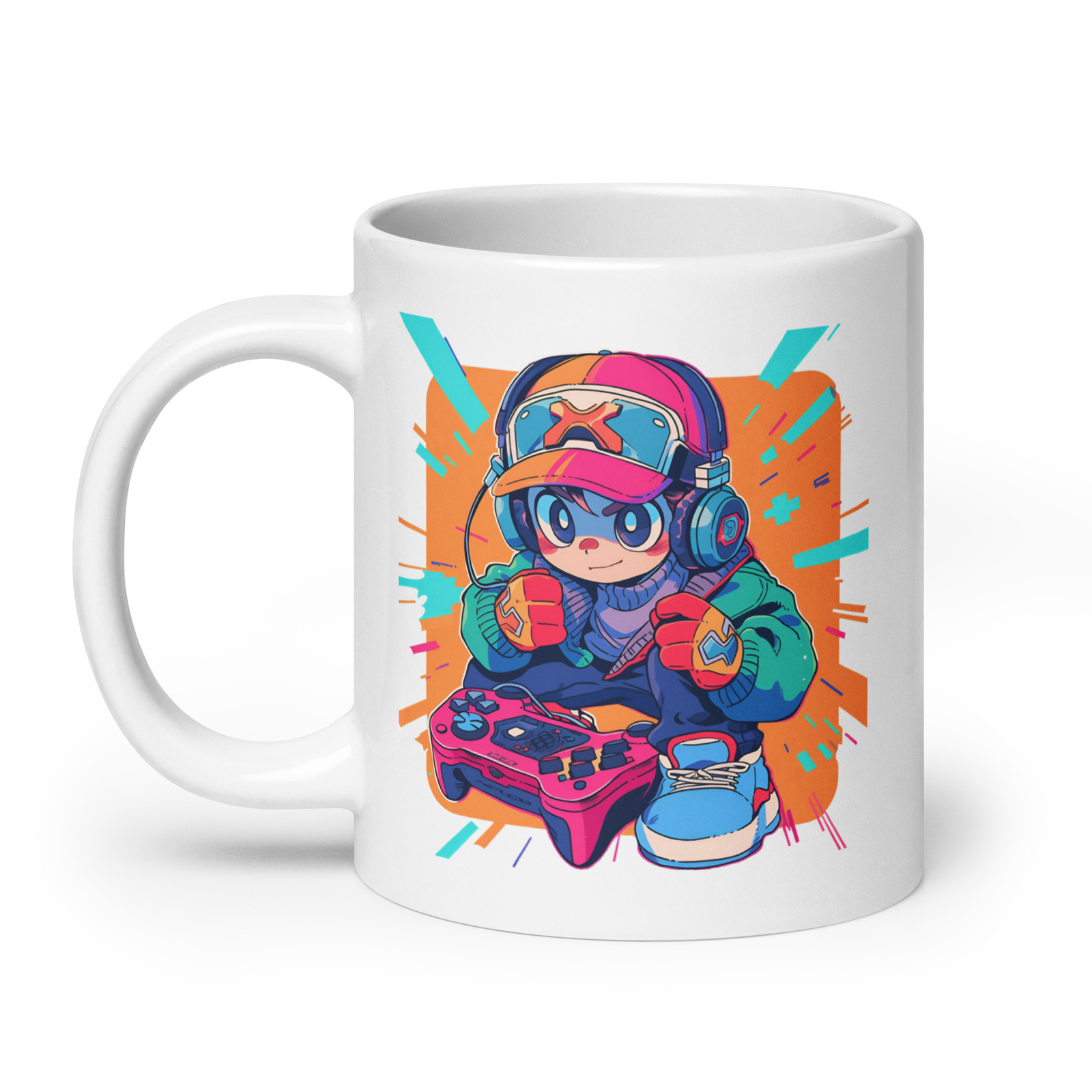 Gamer With Controller Mug For Video Game Fan, Gaming Mug, Gamer Gift | eBay