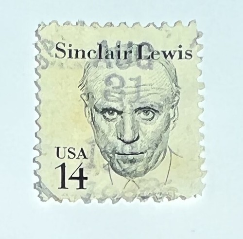Sinclair Lewis USA Postage 14 Cent Stamp | eBay