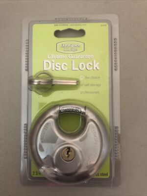 Extra Space Storage Steel Disc Padlock ES-670 2-3/4" 4/Box | eBay