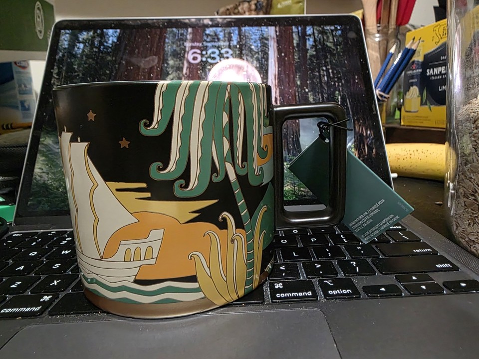 Starbucks Fall 2025 Mike Willcox Artist Collab 14oz Coffee Mug NEW FREE SHIPPING | eBay