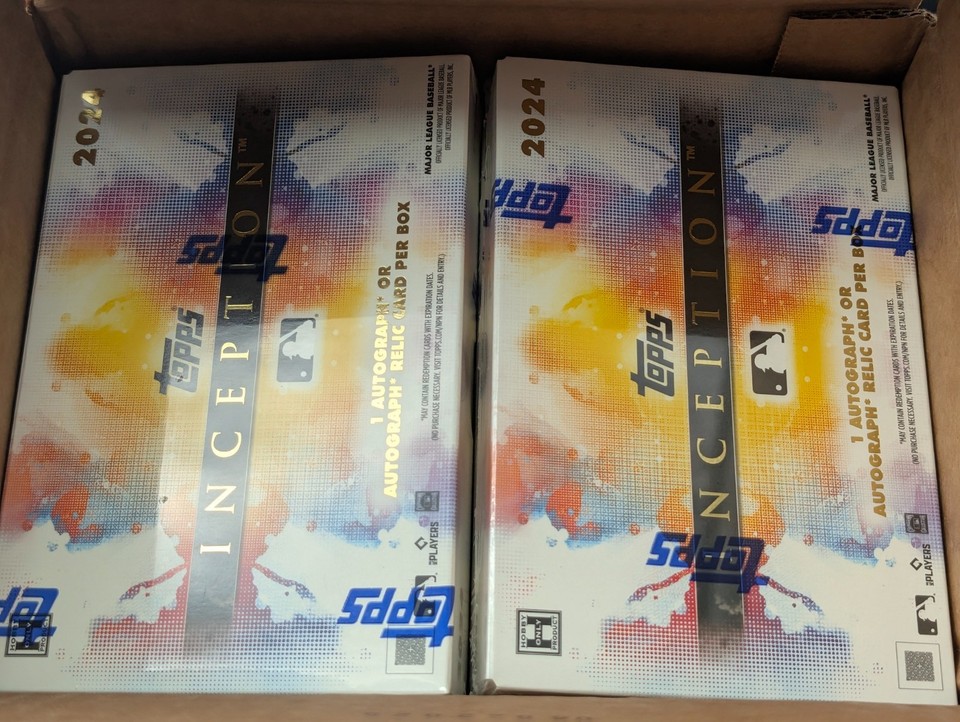 2024 Topps Inception Baseball Hobby 8-Box Case Skenes RC Year (8 ...