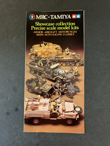 Vintage Tamiya Models Catalog Sales Brochure 1970s Model Kits | eBay