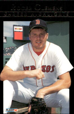 Roger Clemens / 1992 Fleer #3 | eBay