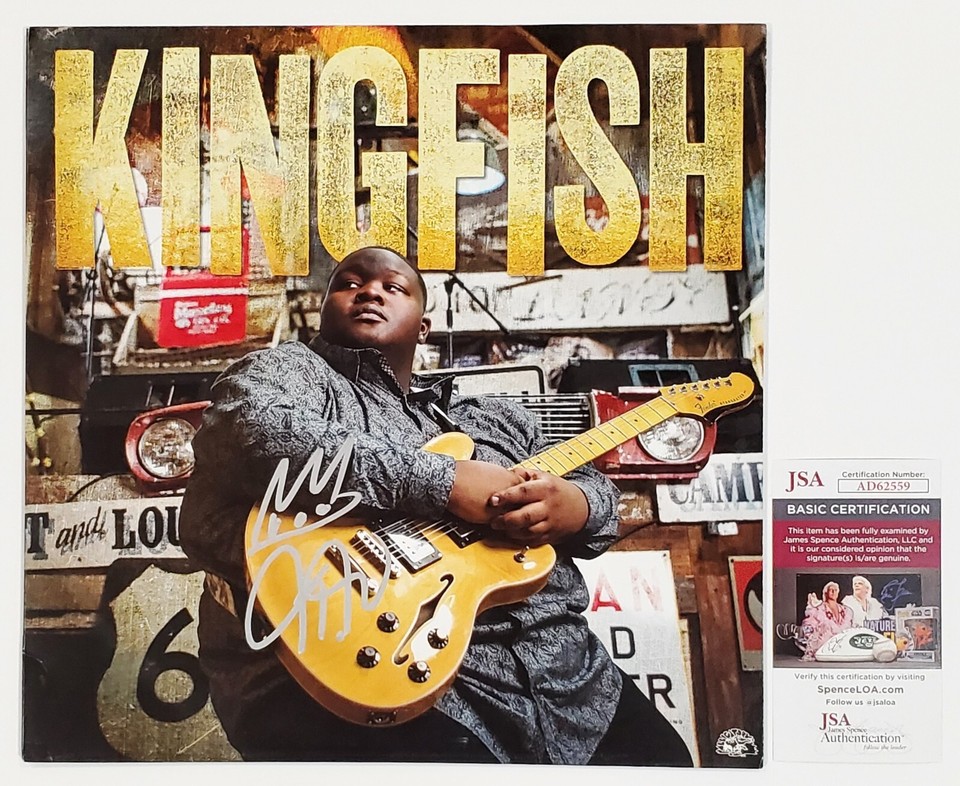 CHRISTONE KINGFISH INGRAM SIGNED KINGFISH VINYL LP RECORD ALBUM W/ JSA ...
