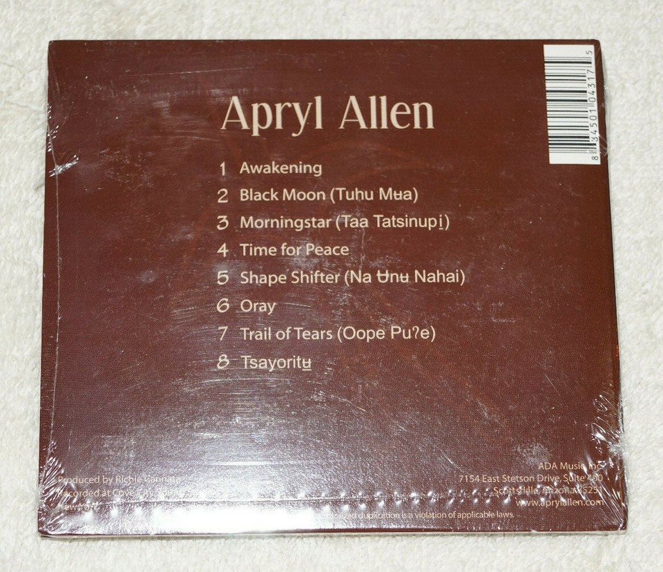 CD : Shape Shifter by Apryl Allen (2008) SEALED Native American ...