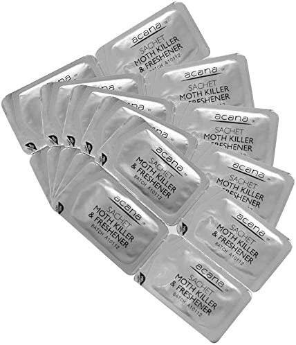 20 Acana Moth Proofer Killer & Freshner Sachets Lavender Moth killer ...