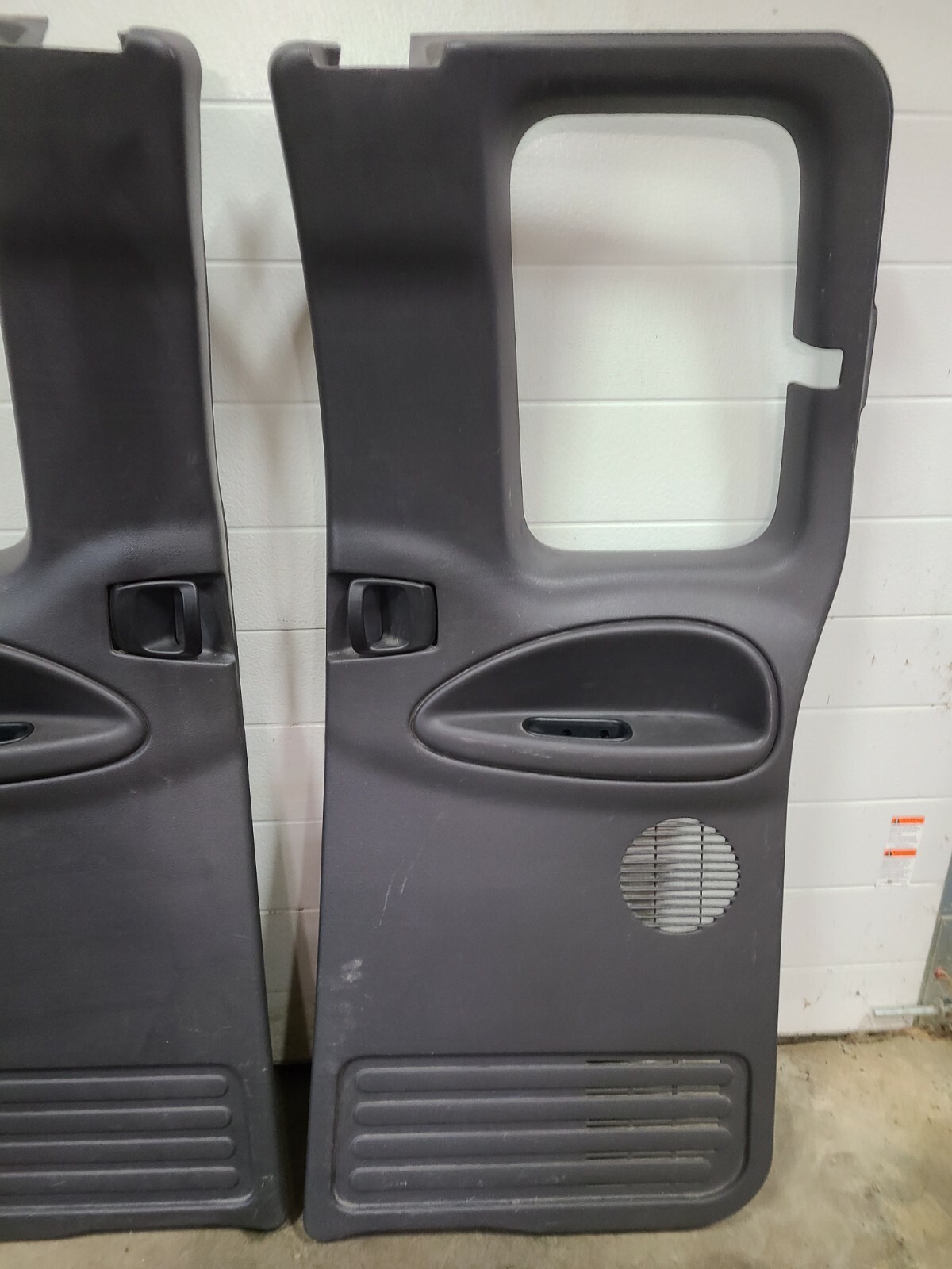 1998-2001 Dodge Ram Interior Door Panel Panels (2) Rear + Front ...