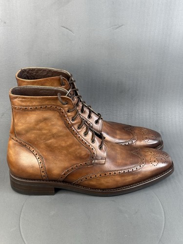 Thursday Boot Company wingtip Leather boots men’s size 9.5 | eBay