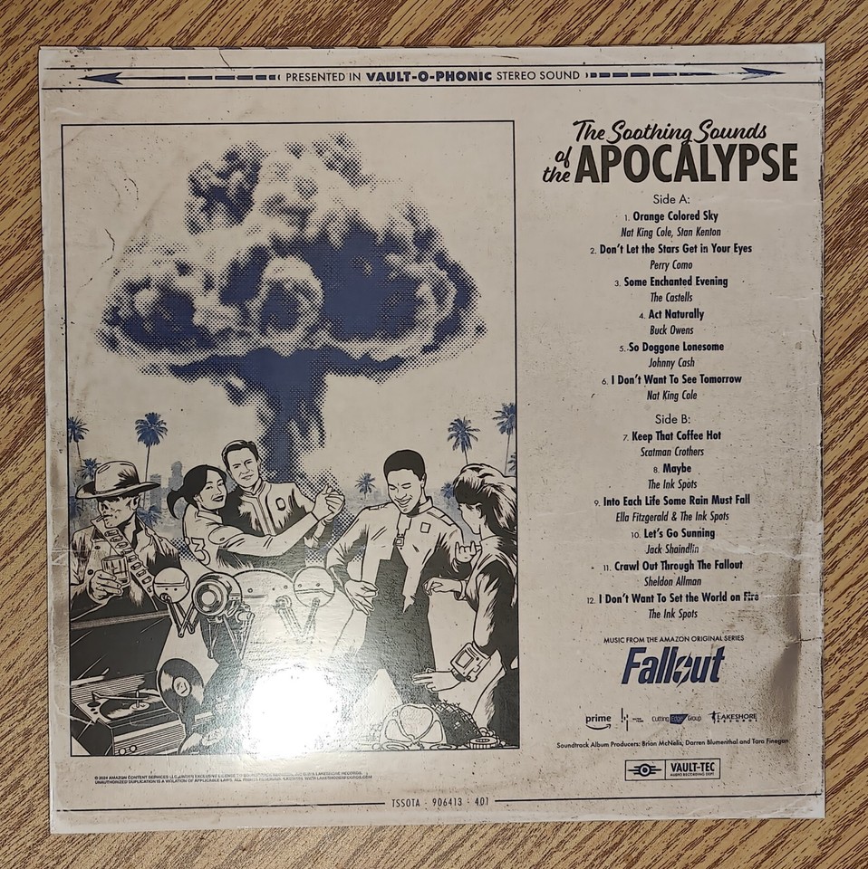 Various - Fallout: The Soothing Sounds Of The Apocalypse 'Blue Smoke ...