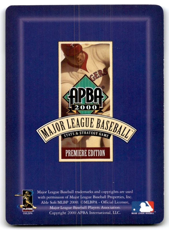 2000 APBA ANDY GABRIEL COLORADO ROCKIES | eBay