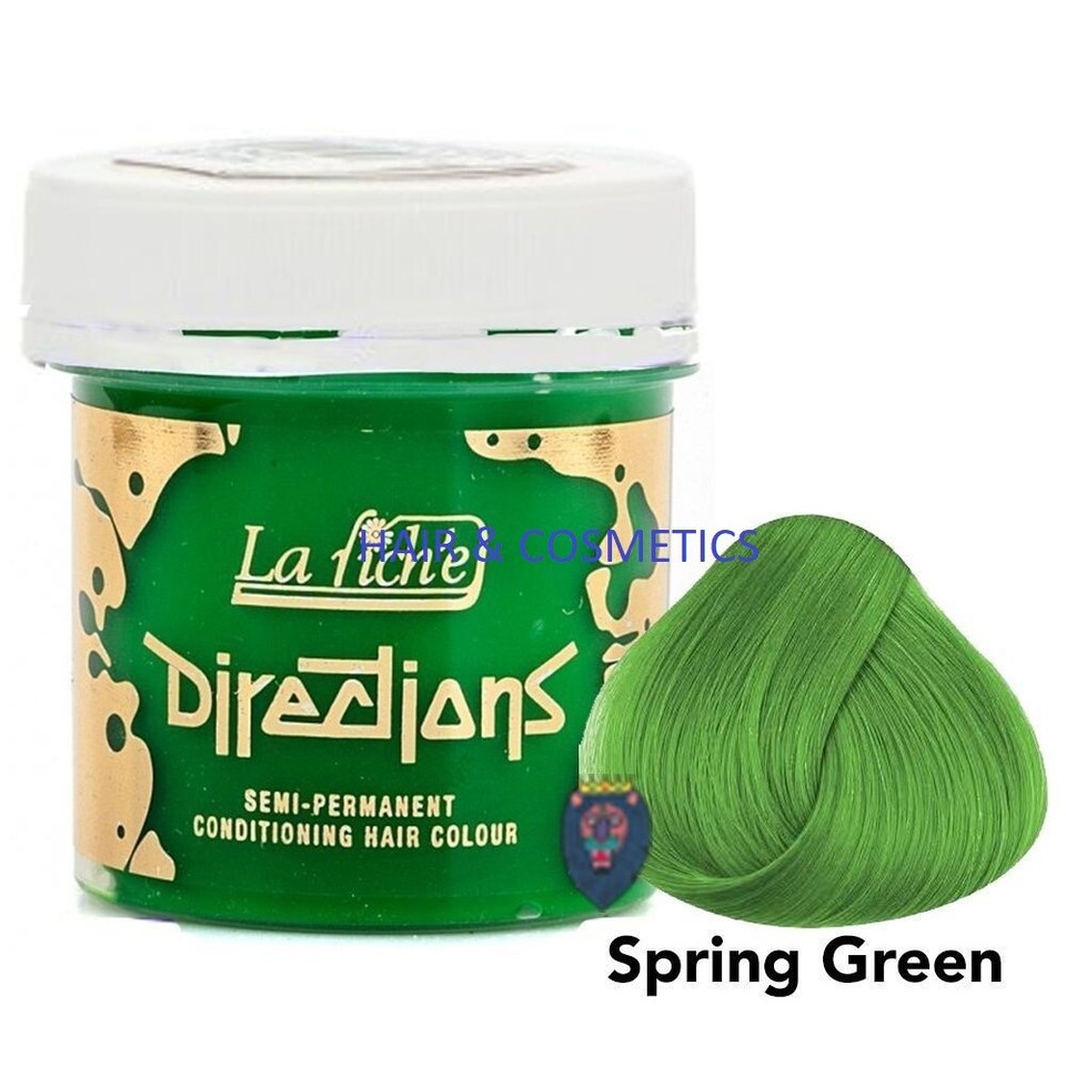 2 X LA RICHE DIRECTIONS SEMI-PERMANENT HAIR COLOUR DYE-88ml-2 POTS-Fast ...