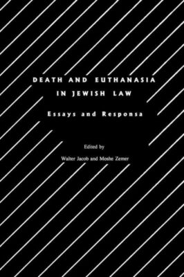 Death And Euthanasia In Jewish Law: Essays And Responsa 9780929699066| eBay