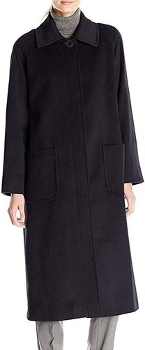 NWT Pendleton Womens Luxury Wool Cashmere Long Reefer Coat Size 14 $575 ...