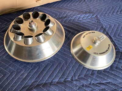 Sorvall SPX - Stainless Steel Centrifuge Rotor w/ 10 place tube holders ...