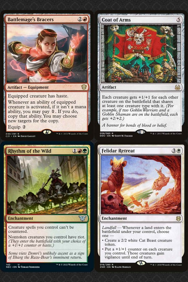 Rin and Seri, Inseperable DOG and CAT Commander Deck EDH Magic MTG ...