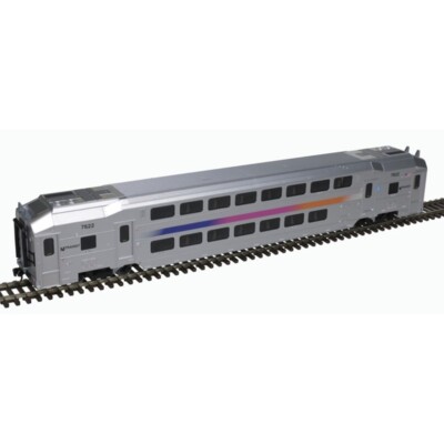 ATLAS HO MULTI LEVEL COMMUTER SET NJT 3 PK. CAB 7041/7631/7228 PN ...
