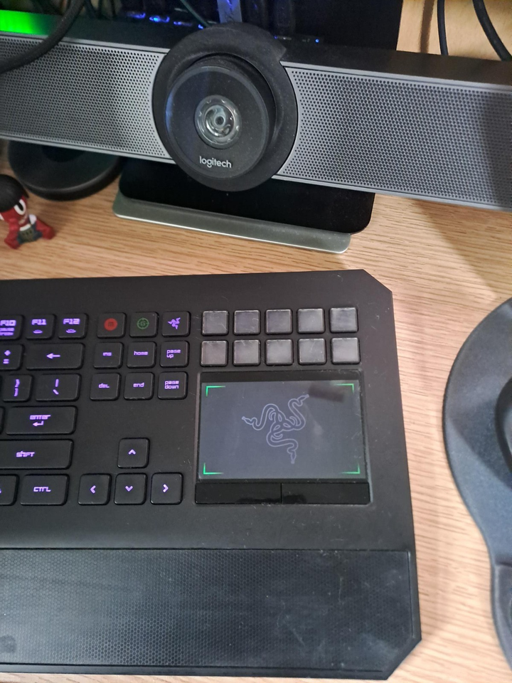 Razer DeathStalker RZ03-0079 Wired Gaming Keyboard LCD Touch Screen ...