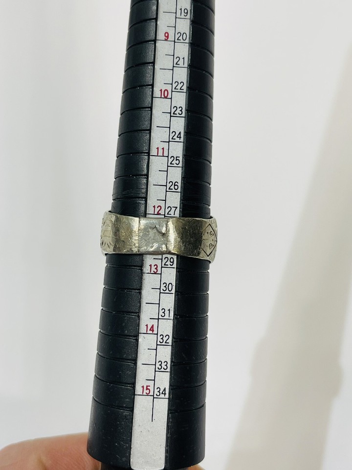 Vintage Masonic Scottish Rite 32nd Degree Ring 14k White Gold Size 12.5 ...