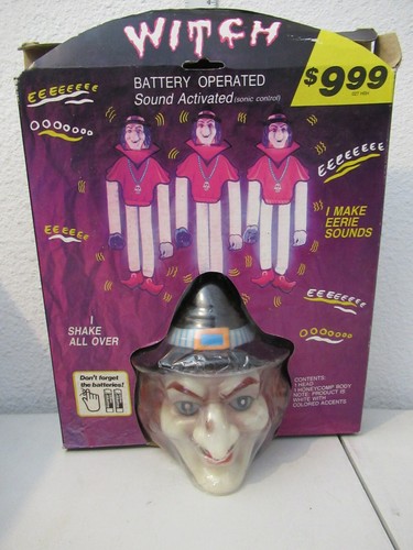 electronic Sound Activated Shaking Witch TESTED WORKS | eBay