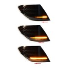 For 2007-2014 Mercedes W204 C180 C250 C300 C63 AMG LED Tail Light Smoke ...