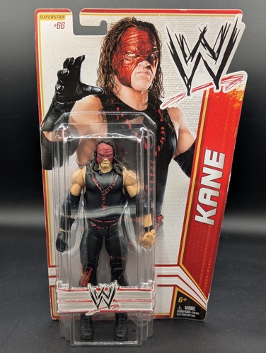 New Mattel WWE Superstar KANE Basic Series 66 Wrestling Action Figure ...