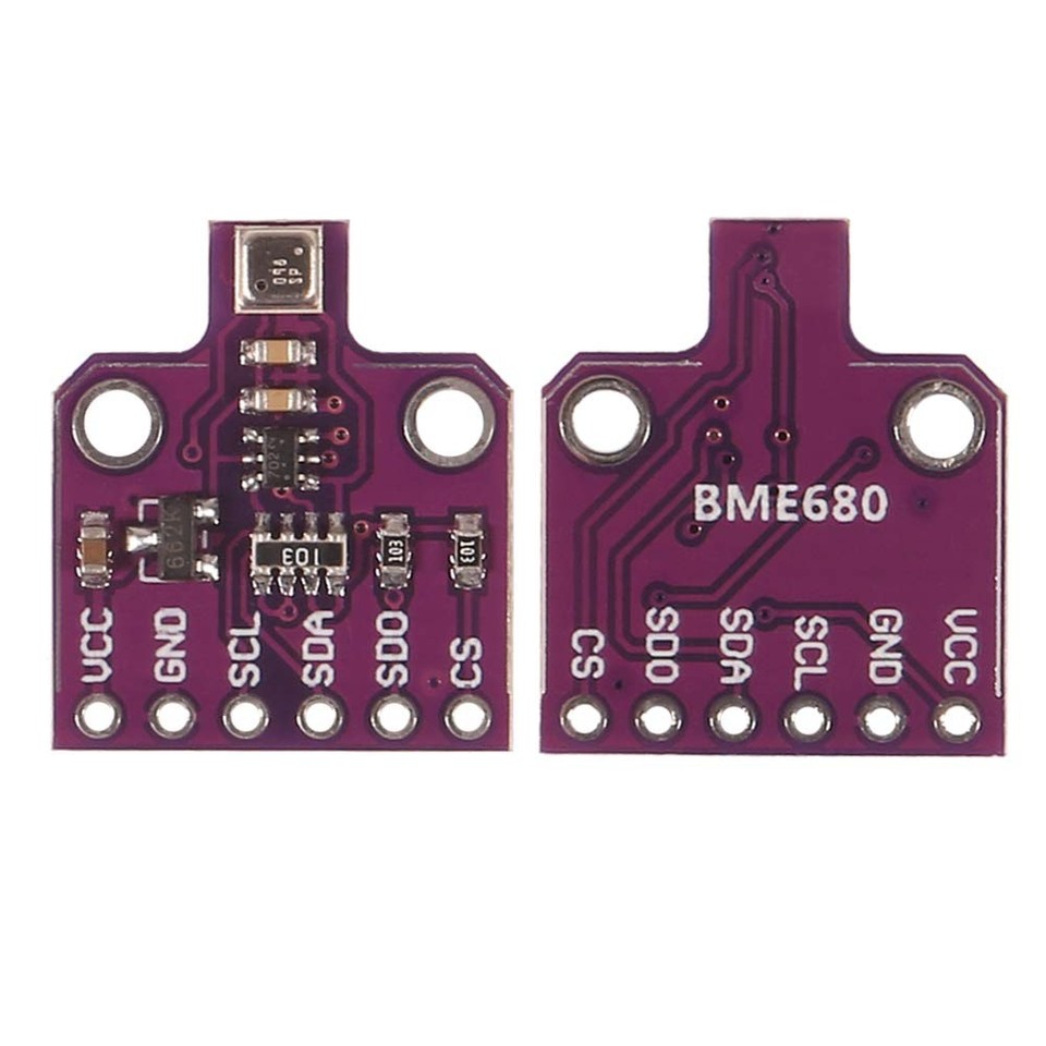 BME680 Digital Temperature Humidity Pressure Sensor Breakout Board 3pcs ...