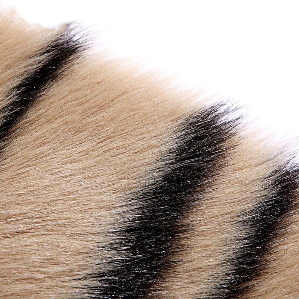 Luxury Tiger Print Area Rug Faux Fur Non Slip 60x110cm | eBay