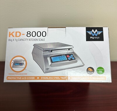 My Weigh KD8000 Kitchen Scale Bakers Math KD 8000 Scale NEW ...