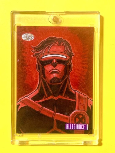 Marvel Upper Deck AP Sketch Card The Infinity Trilogy Cyclops X-Men ...