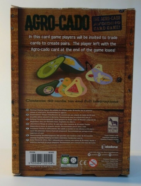 Paladone PP4750 Agro - CADO Family Trivia Matching Pair Card Game for sale online | eBay