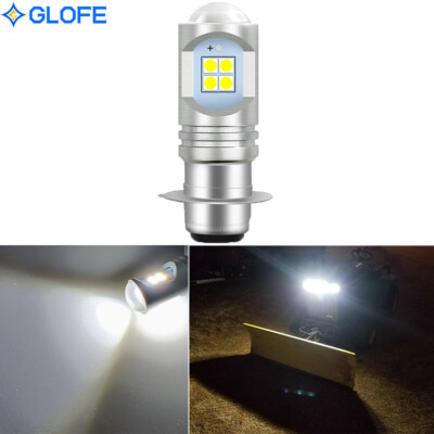 Bright White LED Light Bulbs for Kawasaki KLX300R: 1997-2007; Headlight ...