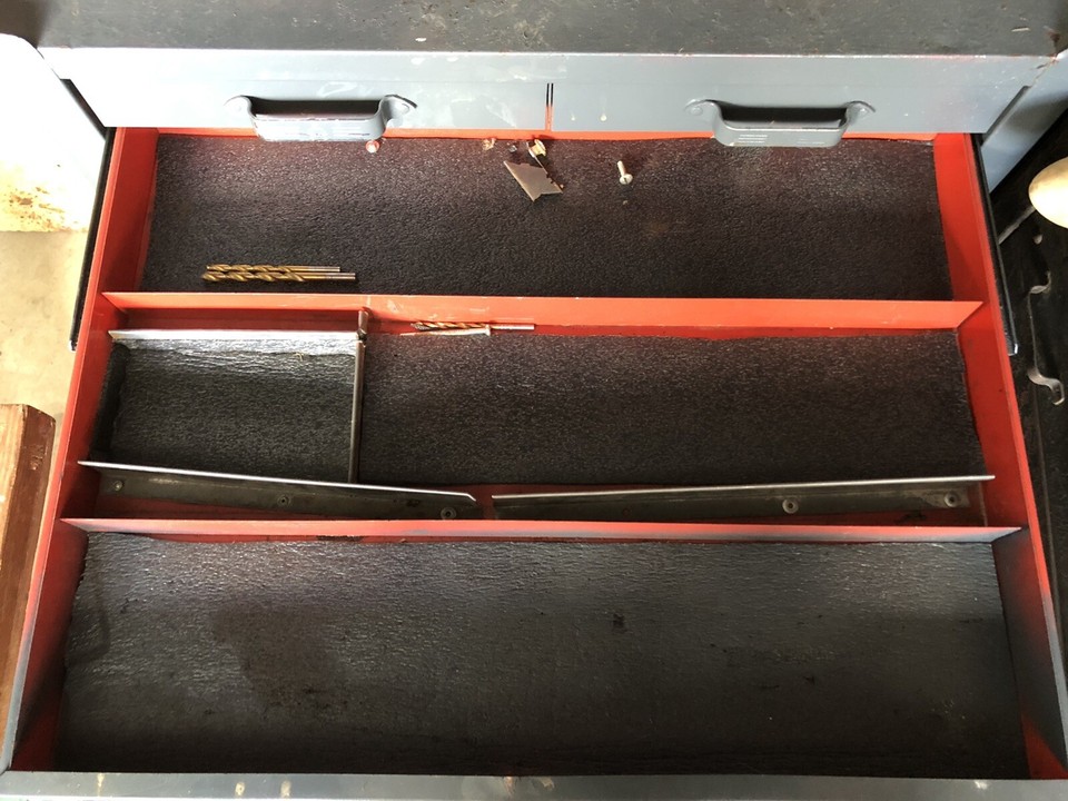 Vintage Rem Line Toolbox / Remline Tool Box 9 Drawer Unit Chest Made In USA | eBay