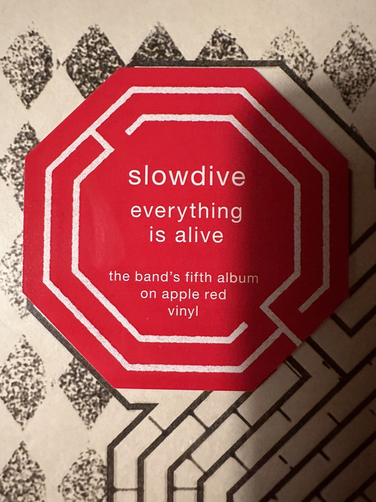 slowdive everything is alive Apple Red Vinyl - very Rare | eBay