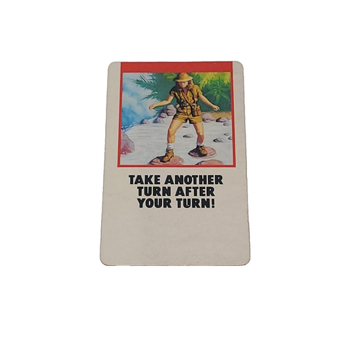 Fireball Island 1986 ONE card " Take Another Turn After" Mattel ...