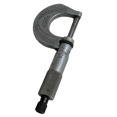 Micrometers - Vintage Starrett Micrometer Caliper