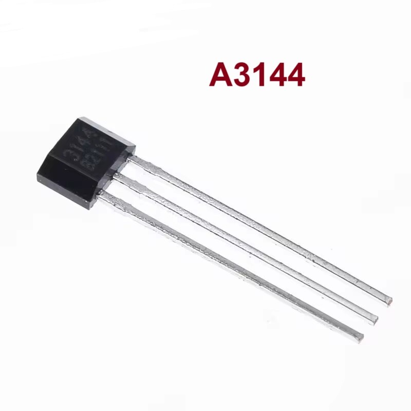 Hall Sensor: A3144/ 41F/ 49E/ AH3503 Hall Effect Sensor TO-92 5 Stück ...