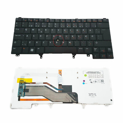 Clavier Danois Dell Latitude E6320 Clavier Danois 0DDC7M PK130FN2B16 ...