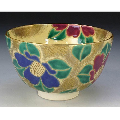 Kyoto Ware/Kiyomizu Ware Ninsei Tsubaki Matcha Bowl | eBay