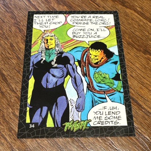 1993 Defiant Plasm Zero Issue Comic Book Trading Card #34 | eBay