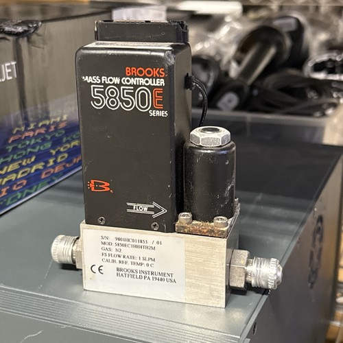 BROOKS Mass Flow Controller 5850E - N2 1 SLPM MFC | eBay