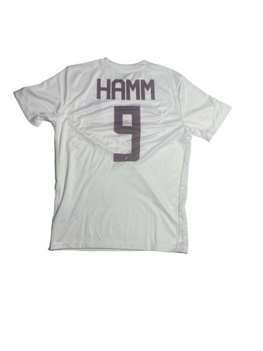 NIKE UNISEX JERSEY, Mia Hamm NUMBER 9, SIZE youth LARGE, SHORT sleeve ...
