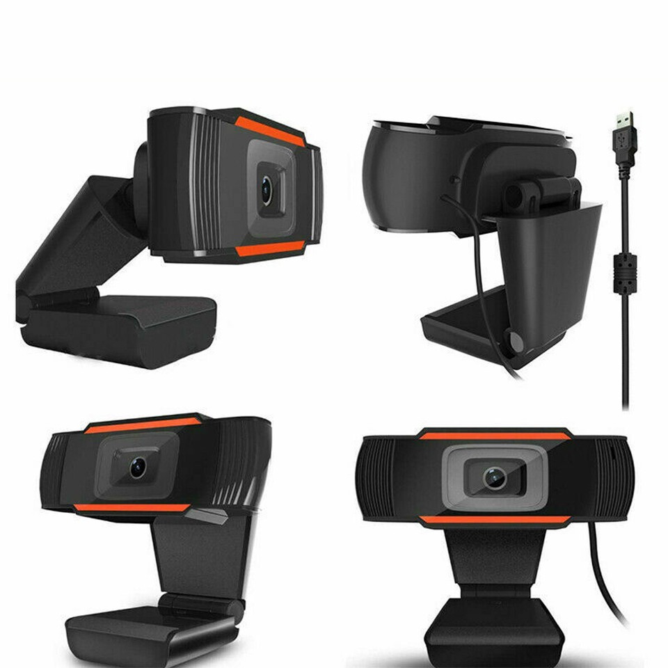 Webcam Auto Focusing Web Camera 1080P HD Cam Microphone For PC Laptop ...