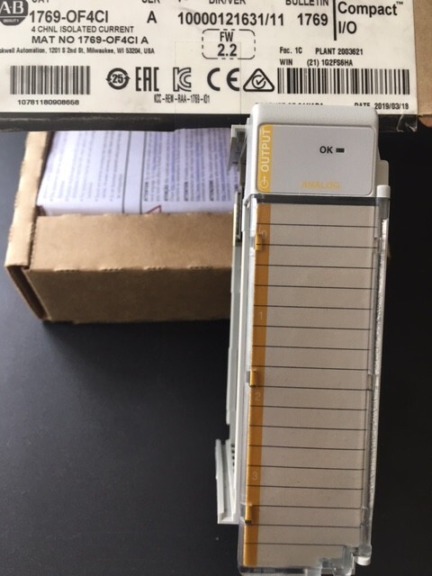 Allen-Bradley 1769-OF4CI 4Point Isolated Analog Current Output(Hardly ...