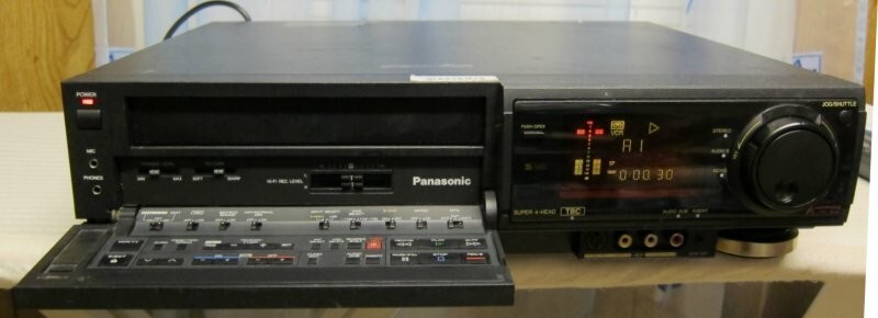 Panasonic AG-1970 VHS SVHS Super VHS Player Deck PRO Editing TBC VCR ...