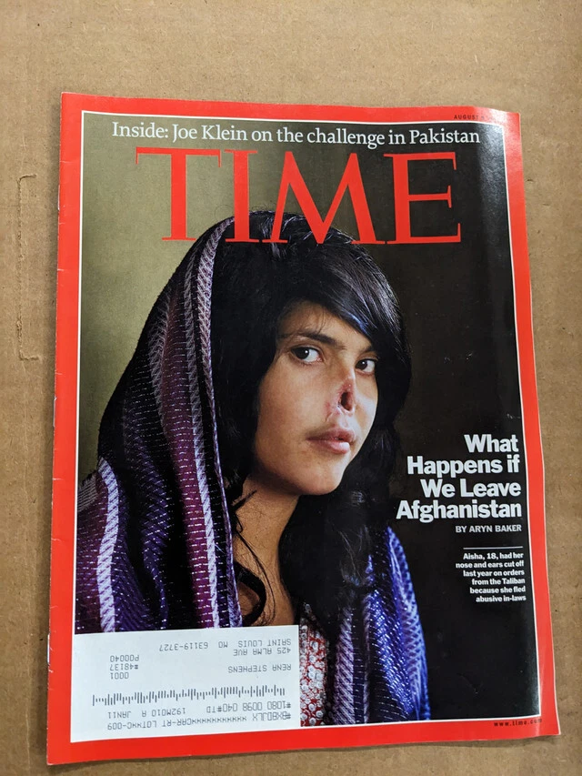 Afghan Nose Cut Off Lady