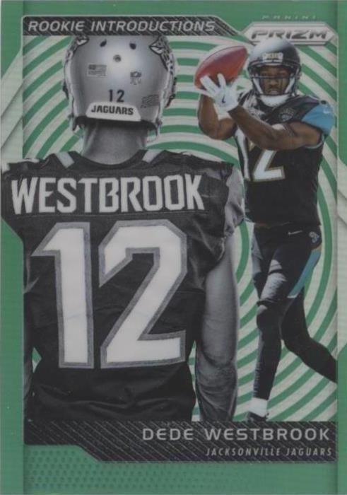 2017 Panini Prizm - Rookie Introductions Dede Westbrook #12 Silver ...