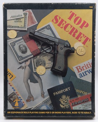 Top Secret: An Espionage Role Playing Game Rasmussen, Merle M ORIGINAL ...