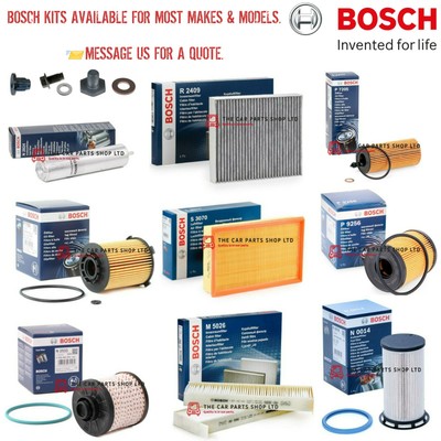 FULL BOSCH SERVICE KIT FOR MOST MAKES AND MODELS -SEND YOUR REG FOR A ...