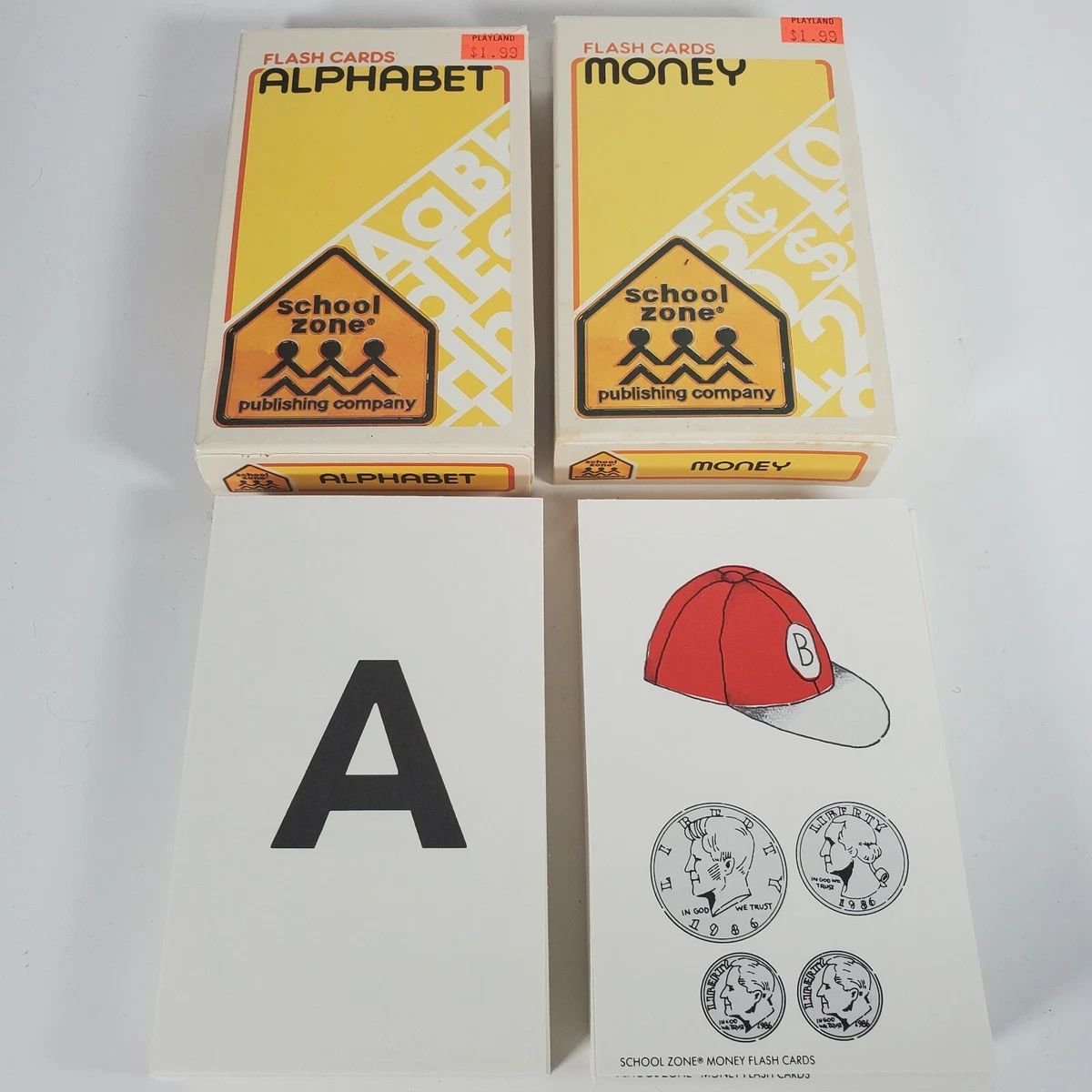 Vintage Alphabet Wall Cards