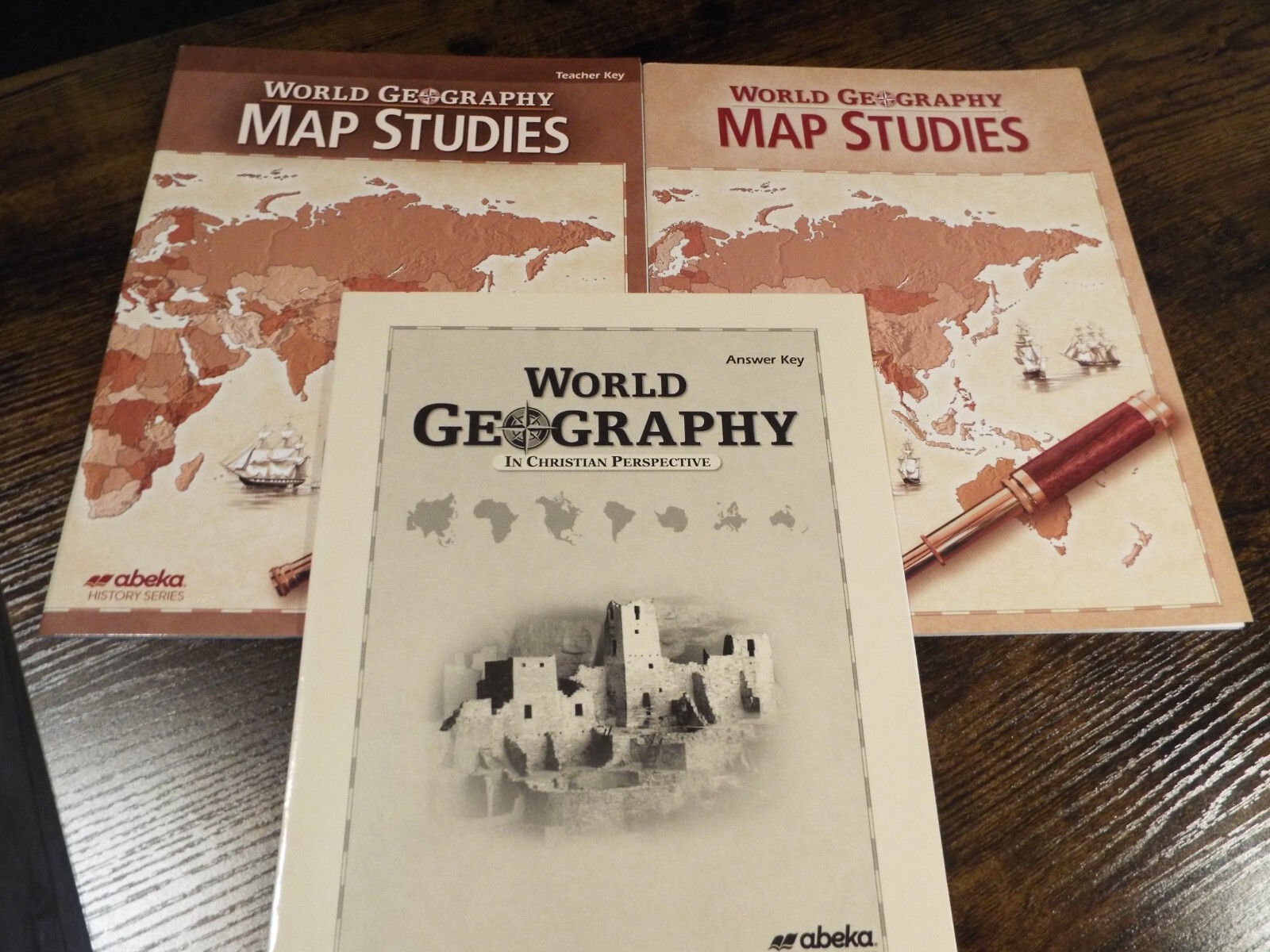 Abeka 9th grade World Geography Keys | eBay